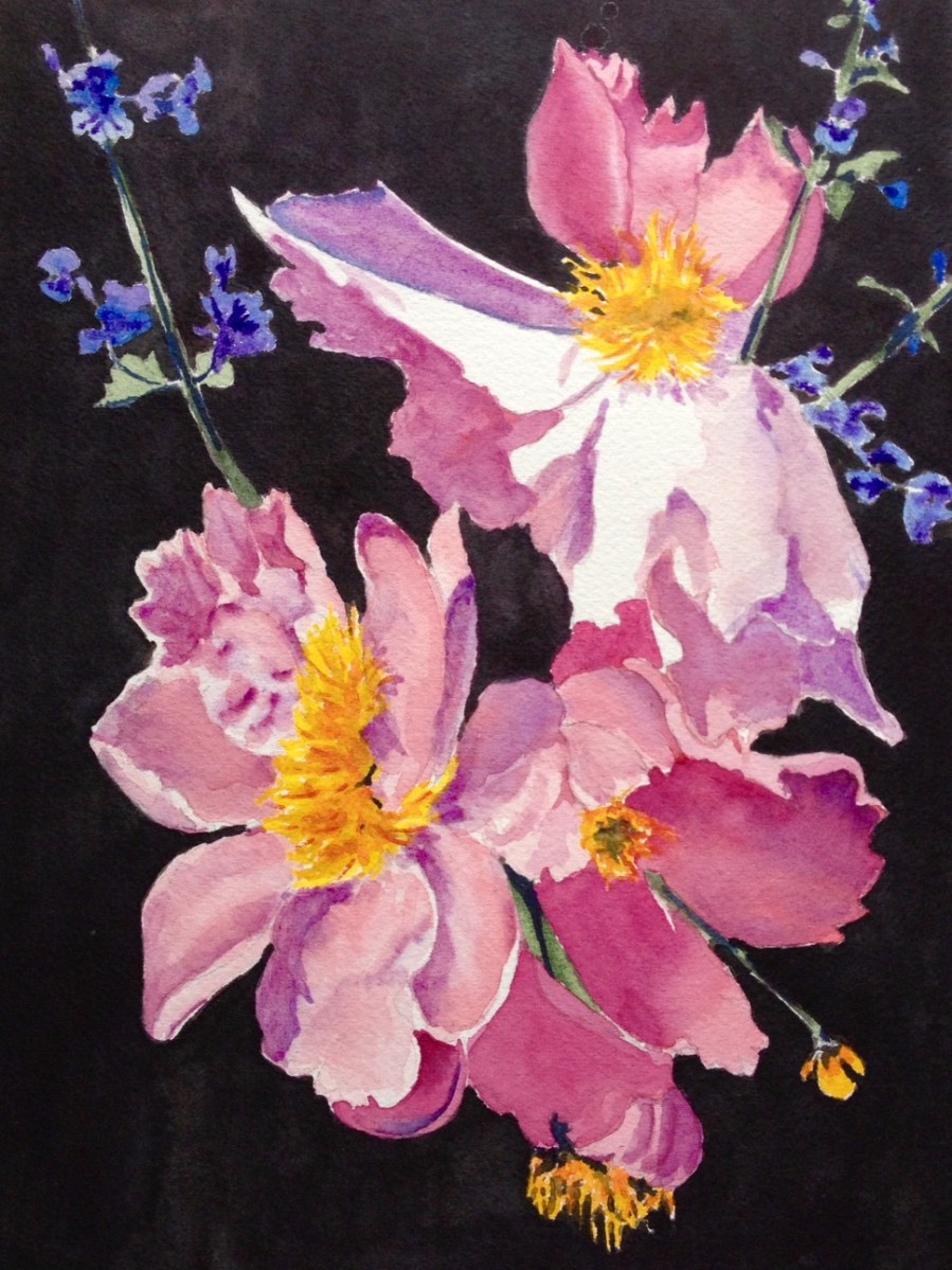 Tara Hamilton’s watercolors on display at Iona | THE WEDNESDAY STUDIO