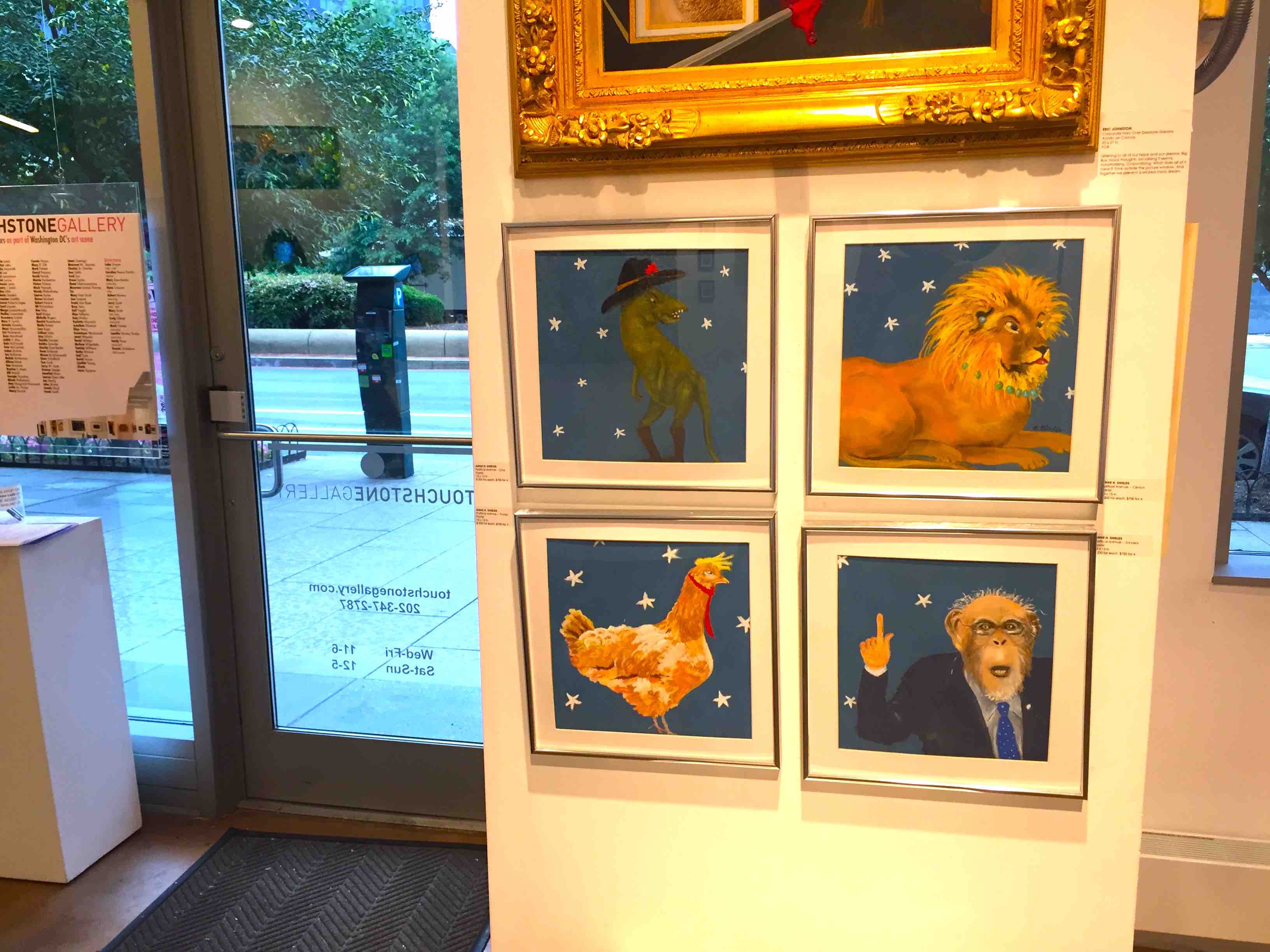 Anne’s work on display at DC’s Touchstone Gallery | THE WEDNESDAY STUDIO