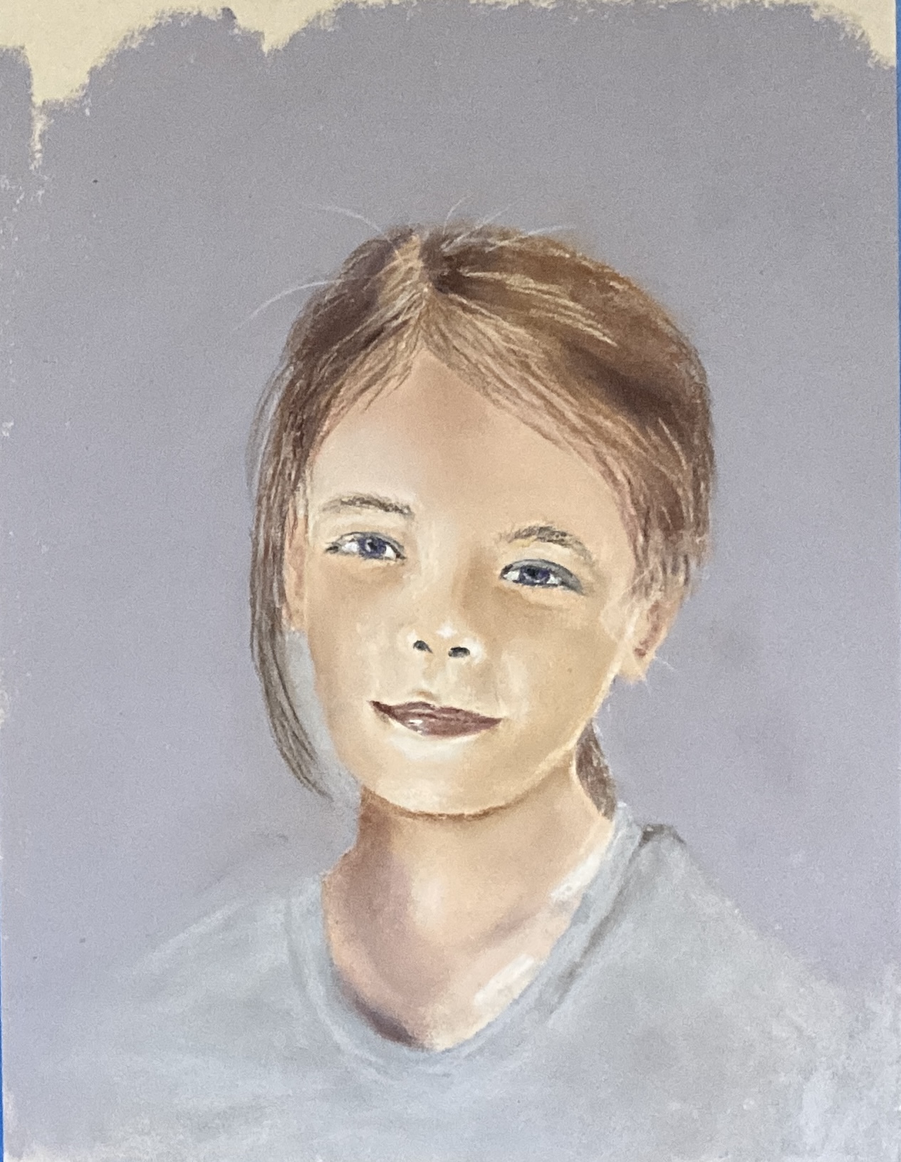 Anne Shields Frances the Fierce. pastel | THE WEDNESDAY STUDIO